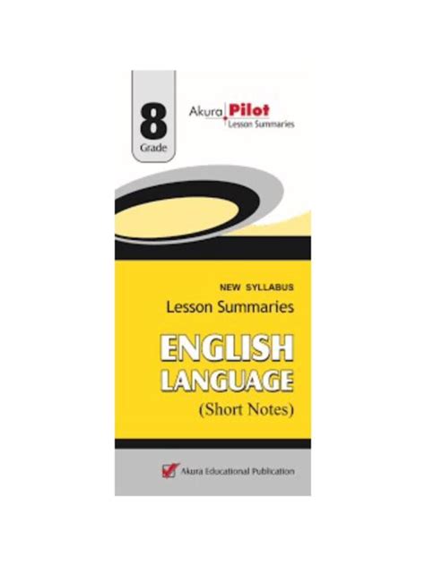 Akura Pilot Sinhala Short Note Book Grade 8 අකුර ඉංග්‍රීසි කෙටි සටහන් පොත Daraz Lk