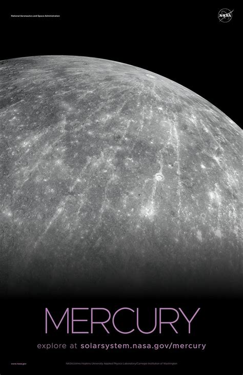 Mercury Poster Version B Nasa Science