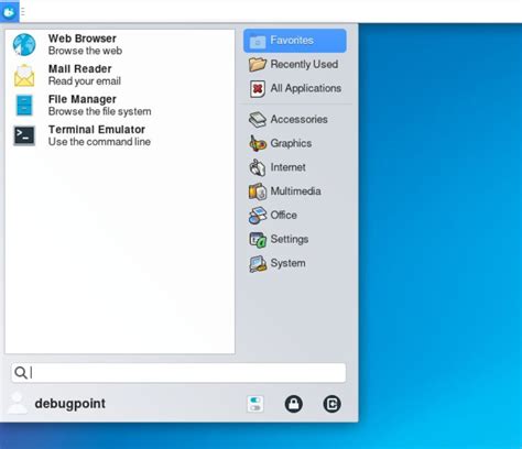 How To Install And Use Whisker Menu In Xfce Desktop