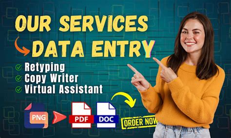 Do Retyping Excel Data Entry Job Copy Paste Ms Word Typing Data Entry