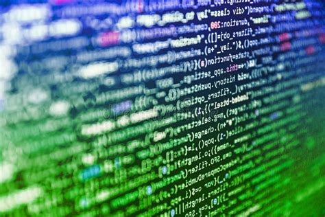 Front End Applications In The Color Concept Shallow Depth Of Field