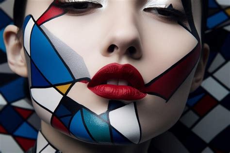 Premium Ai Image Close Up Model Lips