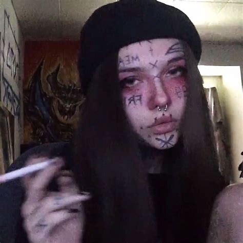 Pin By Matías Blake On Makeup Aesthetic Tattoo Tattoed Girls Face