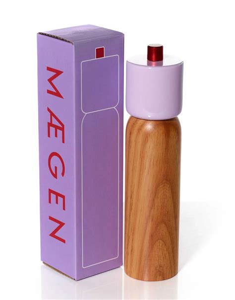 MÆgen იასამნისფერი სამარილე And საპილპილე 21 5 სმ 1ც ზომა ერთი ზომა