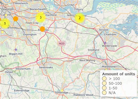 Javascript Leaflet Make Legend With Different Circle Sizes Geographic Information Systems