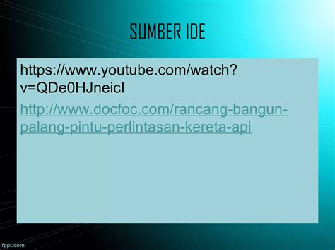 Simulasi Pintu Perlintasan Kereta Api Otomatis Berbasis Arduino Uno Ppt