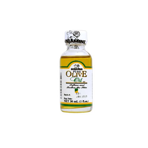 Benjamin Olive Oil 30 Ml Fabulous Meat Mart