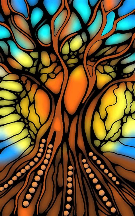 Neurographic Tree Of Life Etsy