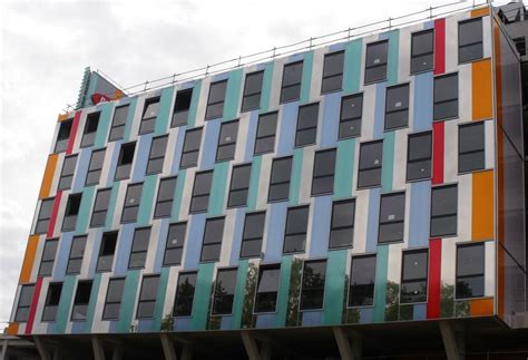 Colored Translucent Facades Bring Color To A Building Danpal