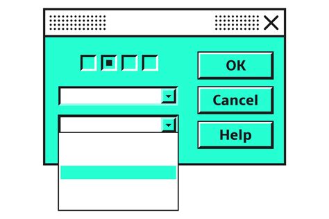 Retro Pc Message Window Vintage Interfa Graphic By Ladadikart Creative Fabrica