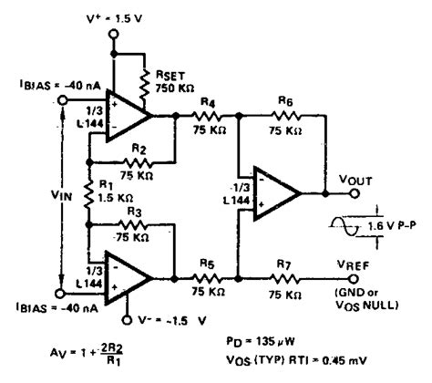 Build A Instrumentation Amplifier Circuit Diagram Electronic Circuit Diagrams Schematics
