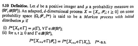 When Is The Reverse Time Stochastic Process Markov Mathematics Stack