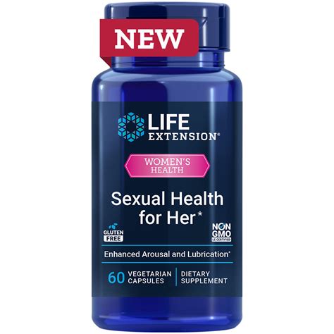Sexual Health For Her Vegetarian Capsules Life Extension Australia