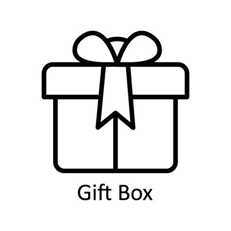 T Box Vector Outline Icon Design Illustration User Interface Symbol