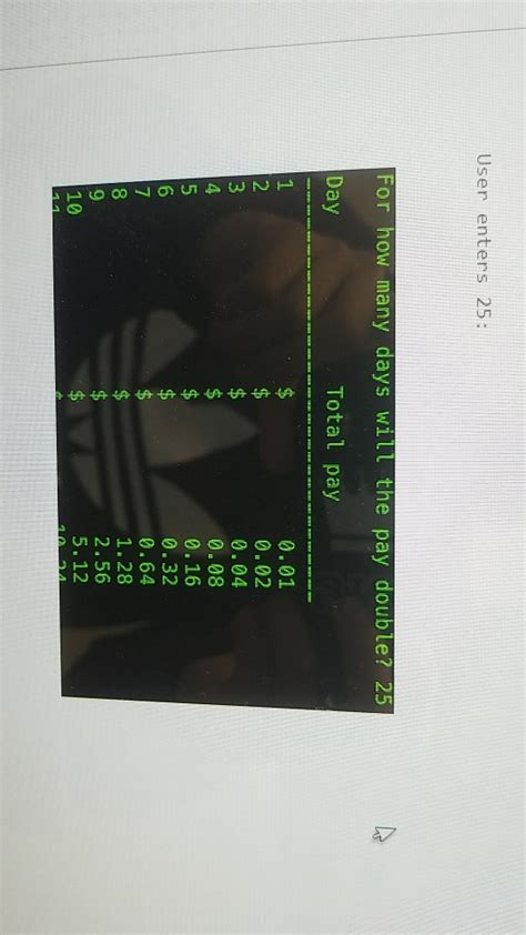 Solved Assignment 4 Pennies For Pay Write A C Program