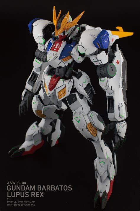 Custom Build Hg 1144 Gundam Barbatos Lupus Rex Detailed