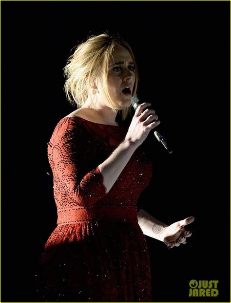 Adele Explains Audio Issues During Grammys 2016 Performance Photo 3580133 Adele Photos