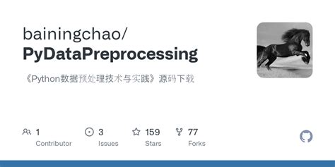 Github Bainingchao Pydatapreprocessing Python