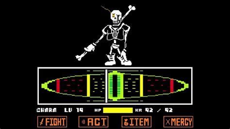 언더테일 파피루스 각성 Youtube