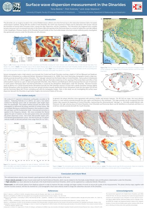 Pdf Surface Wave Dispersion Measurement In The Dinarides