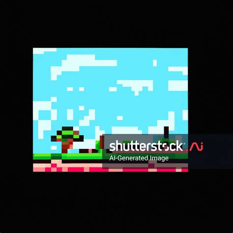 ภาพ Landscape Pixel Art 16 X 16 ที่สร้างโดย Ai 2272128723 Shutterstock
