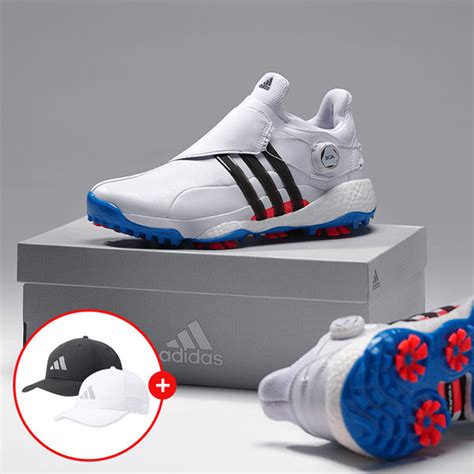 타임세일 2종세트 아디다스 Tour360 인피니티 보아 남성 여성 골프화 아디다스 20 투어 캡 딜팡 골프