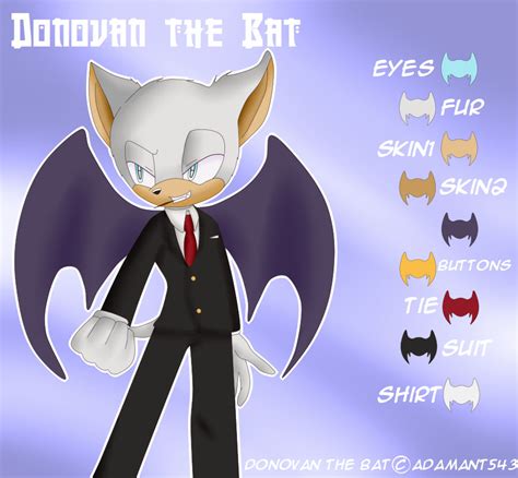 {sonic Oc} {t} Donovan The Bat By Maddysu On Deviantart