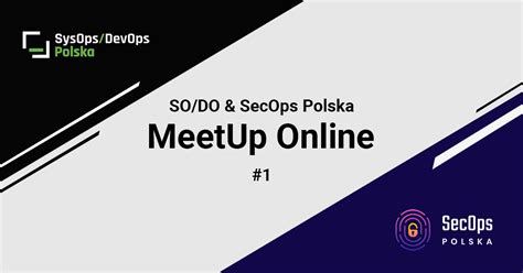 So Do And Secops Polska Meetup Online 1