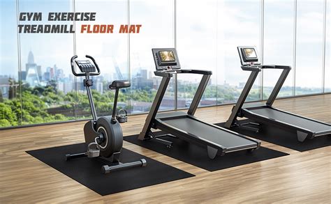 Homgarden 8x3 Ft Treadmill Mat For Home Gym 1 4 Thick