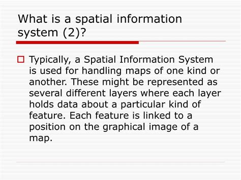 PPT Chapter 8 Case 4 Usage And Business Value Of Spatial Information Systems PowerPoint
