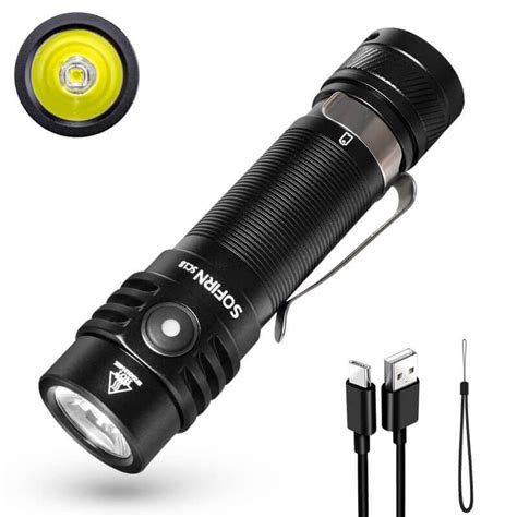 Sofirn Sc18 Rechargeable Edc Flashlight Flashlightgo