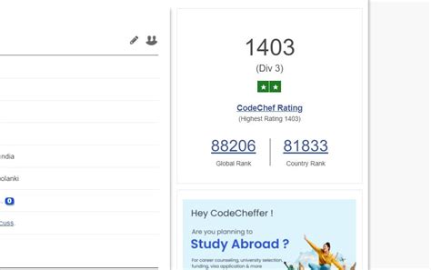 Vishist Singh Solanki On Linkedin Codechef 100daysofcodechallenge