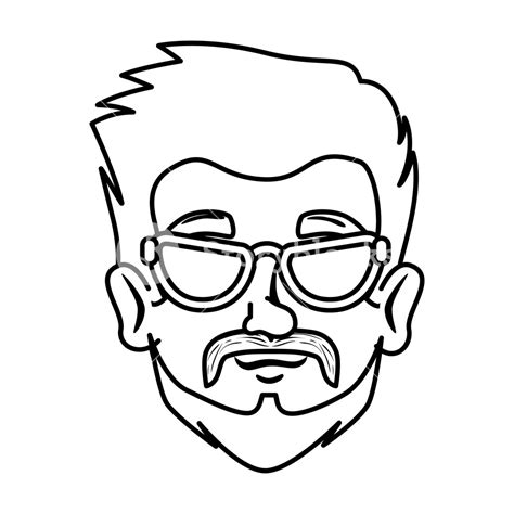 Hipster Glasses Vector At Collection Of Hipster