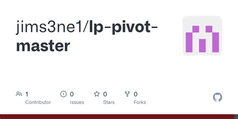 Github Jims3ne1lp Pivot Master