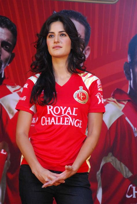 Super Pretty Katrina Kaif Cheers For Royal Challengers Bangalore At The