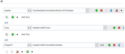 Use Extensible Flexfields In Line Selection Rules