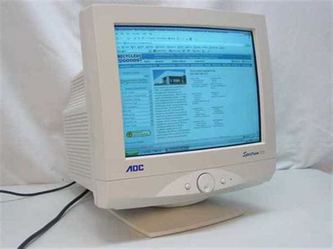 Aoc 17 Crt Spectrum Color Monitor 7g1r