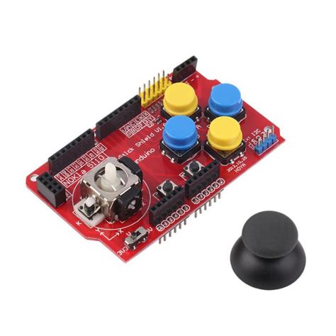 A 3 3 5v Gamepad Joystick Shield Module For Arduino Simulated Keyboard Mouse Daraz Pk