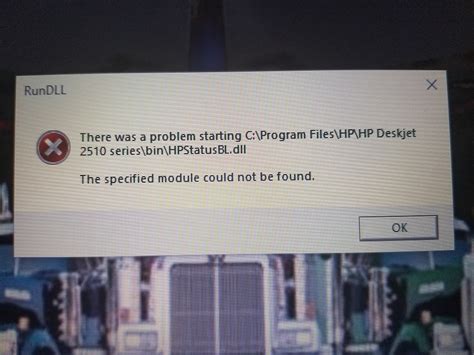 Error Message Hp Support Community 7793951