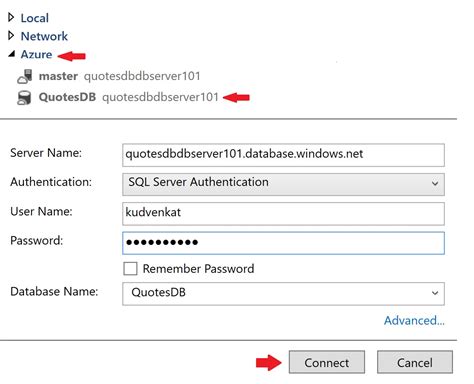How To Access Azure Sql Database From Local Machine