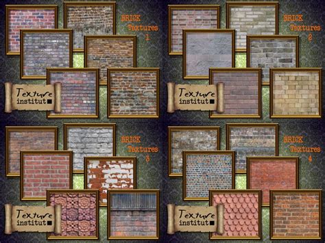 Second Life Marketplace Brick Texture Pack Fat Pack