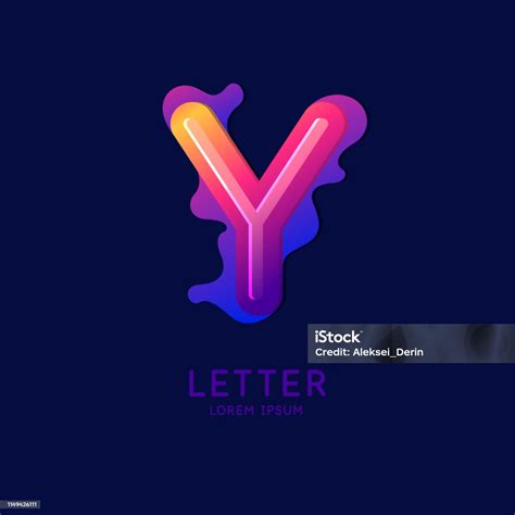 라틴어 알파벳의 문자 Y입니다 밝고 현대적인 스타일의 문자를 표시 합니다 0명에 대한 스톡 벡터 아트 및 기타 이미지 0명 개념 곡선 Istock