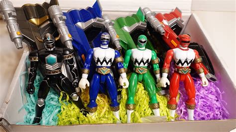Power Rangers Lot Unboxing Lost Galaxy Jet Jammers Youtube