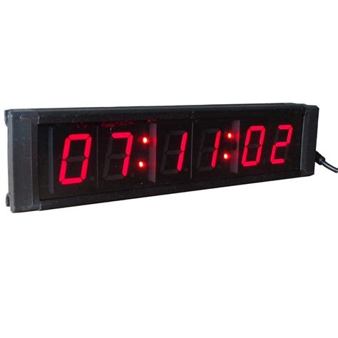 1 6digits Led Countdown Clock For Public Speakin Vicedeal