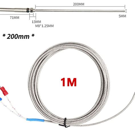 K Type Thermocouple Probe Temperature Sensor Controller Sensor Sensor Probe