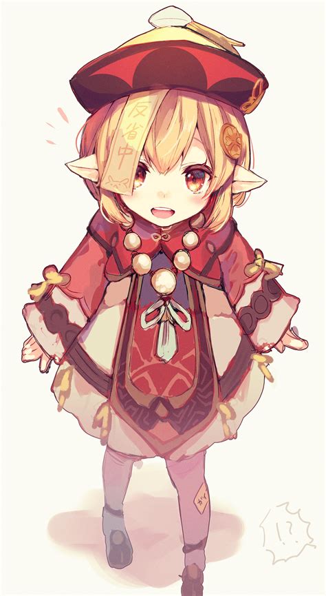 Klee And Qiqi Genshin Impact Drawn By Tomozero Danbooru