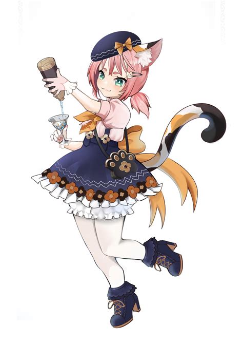 Diona Fan Skin Genshin Impact Hoyolab