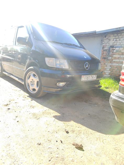 Губа, молдинг, крышка фаркопа — Mercedes-Benz V-Class (W638), 2,2 л ...