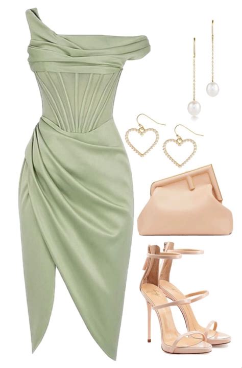 What Color Shoes To Wear With Mint Green Dress Sage Green Outfit Ideas