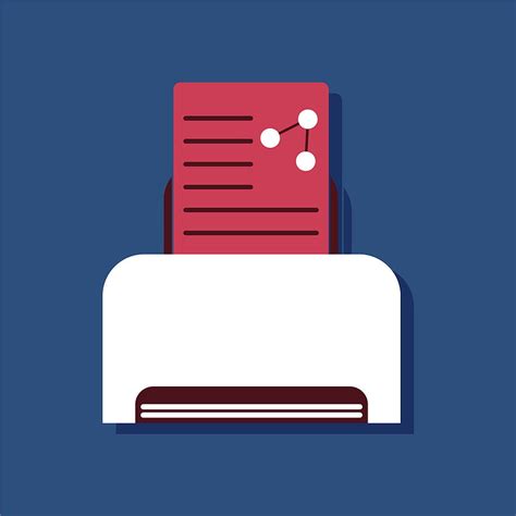 플랫 아이콘 디자인 컬렉션 분자 및 프린터 벡터 Eps Ai Uidownload